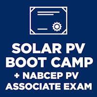 Solar PV Boot Camp + NABCEP PV Associate Exam Prep